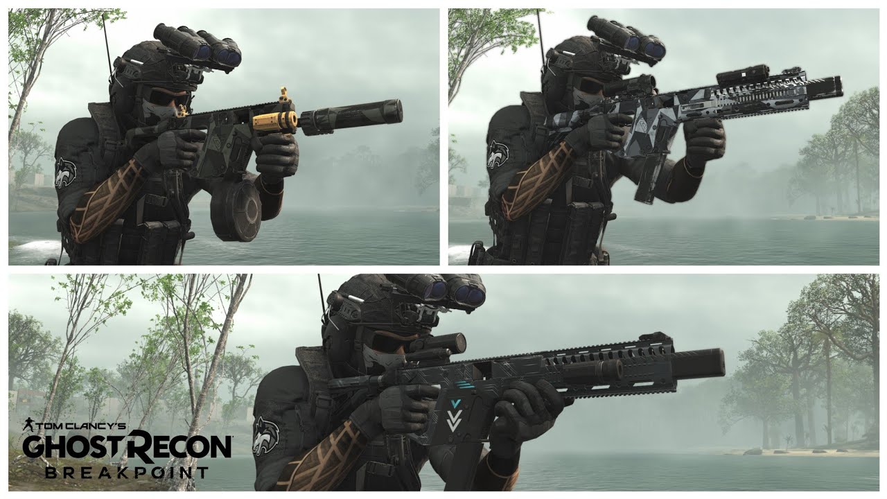 Ghost Recon Breakpoint - Variantes da VECTOR .45 - YouTube