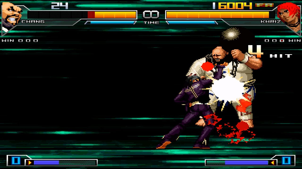 [KOF MUGEN] Chang vs Khriz | Epic High Level Fight - YouTube