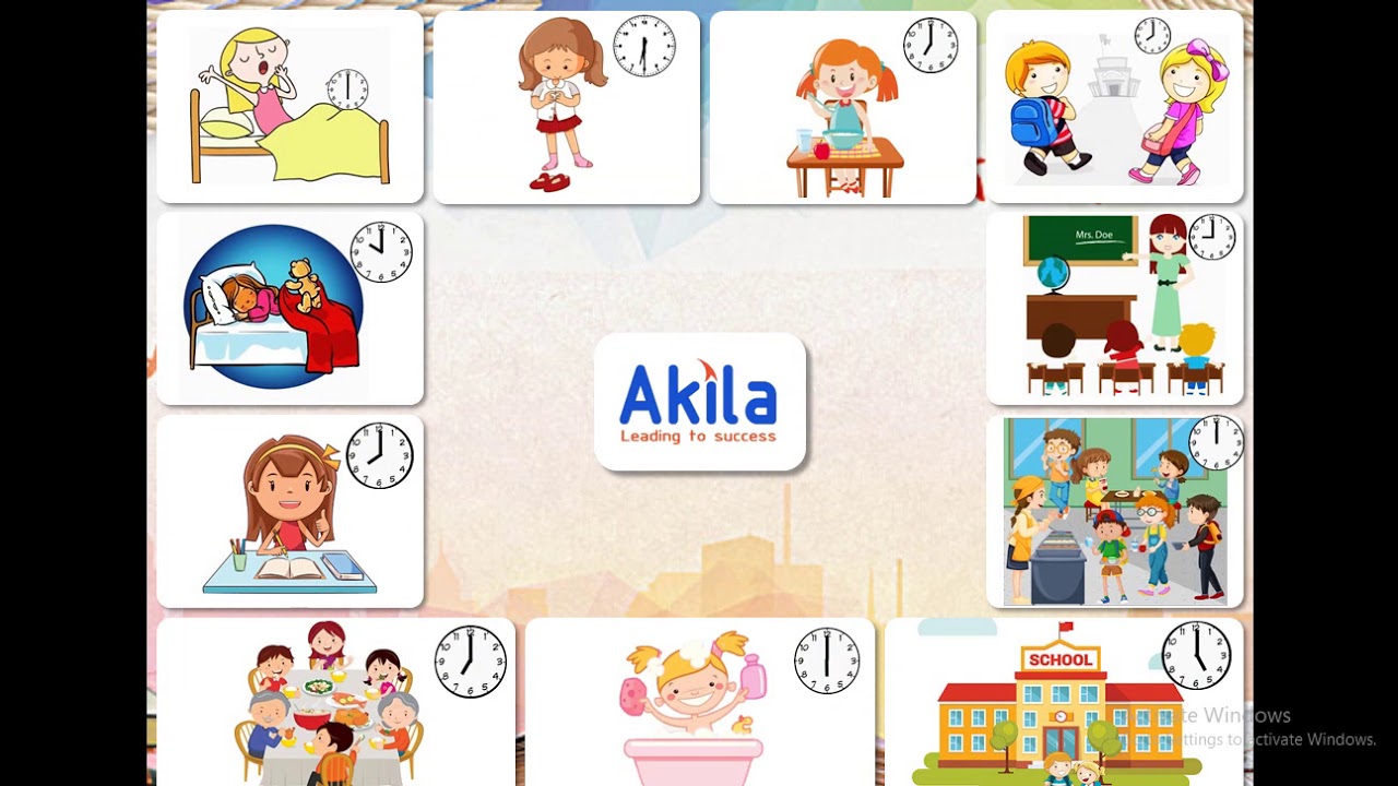 Akila Pre Starter 4 Daily routine 10 08 2019 - YouTube