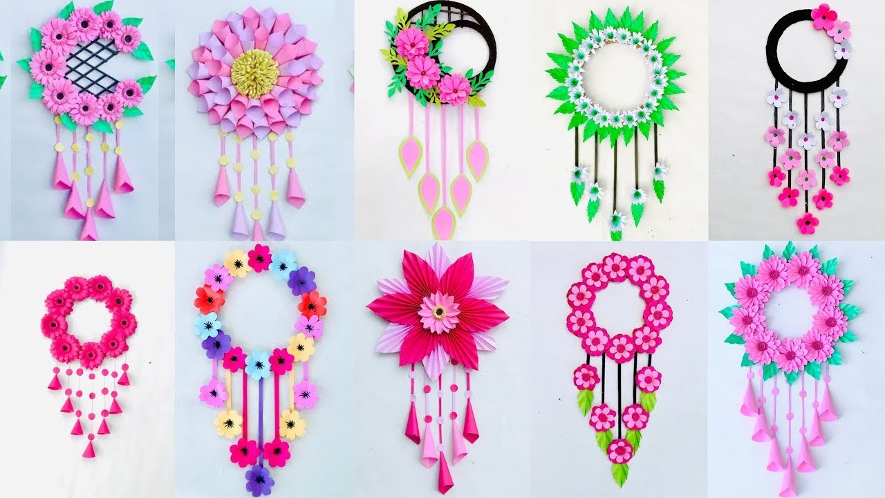 10 Quick Paper Craft For Home Decoration/Wall Mate 2025/DIY Wall Decor ...