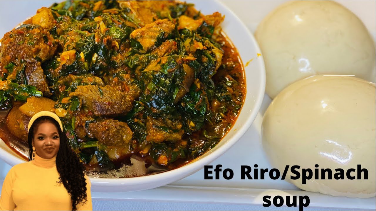 how to prepare Nigerian efo riro/best efo riro recipe #spinach, #food ...