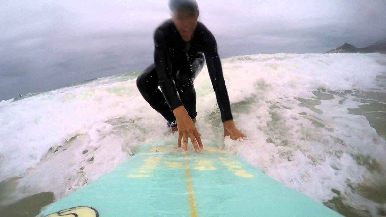 GoPro Hero 4 - 4k Surfing on Floripa, trying to surf ! - YouTube