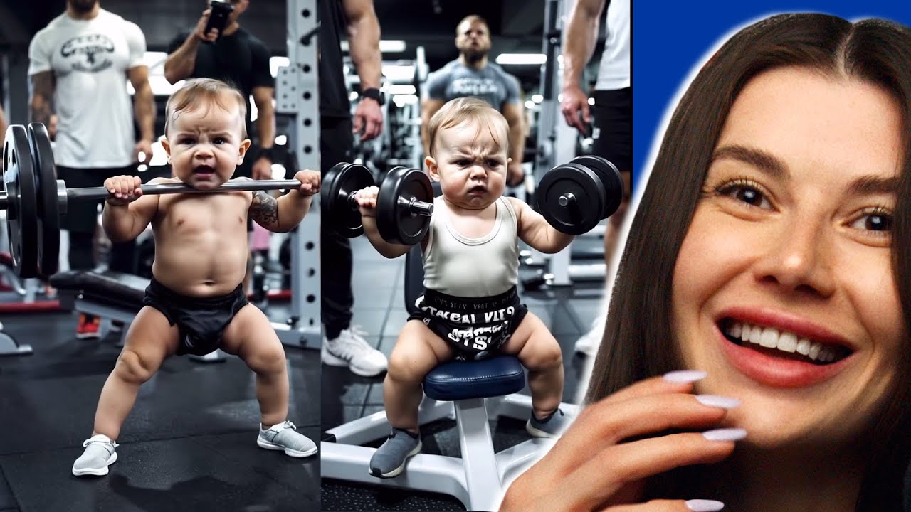 Bébé bodybuilder - YouTube
