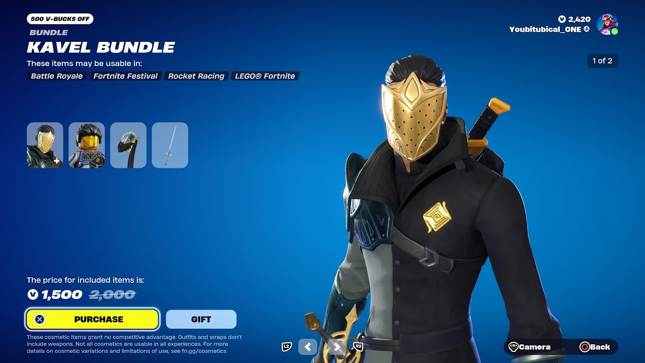 *NEW* KAVEL BUNDLE ! February 20th, 2024 | Fortnite Item Shop ...