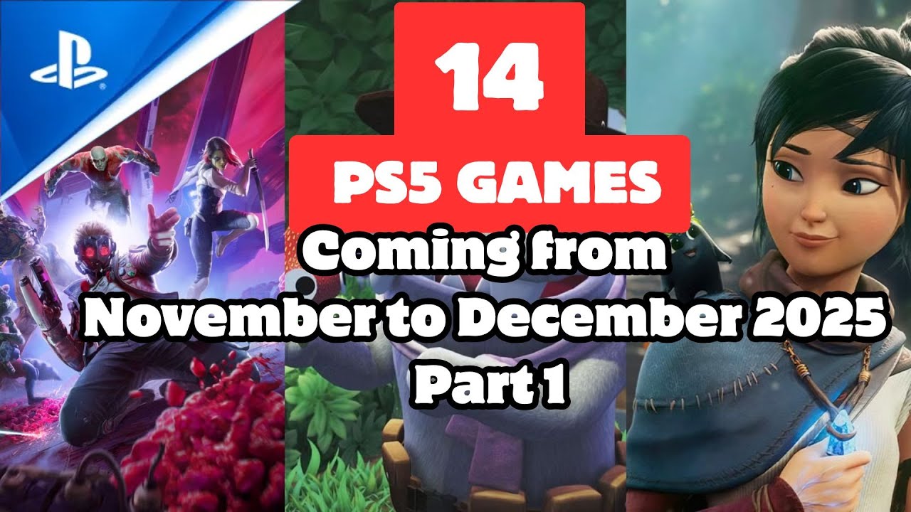 14 PS5 Games Coming from November to December 2025 (Part 1) – Year-End ...