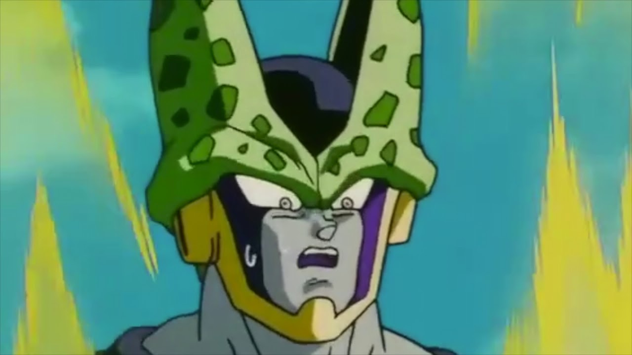 En ese momento célula se cabreo y flipó / Cell sintió el verdadero ...