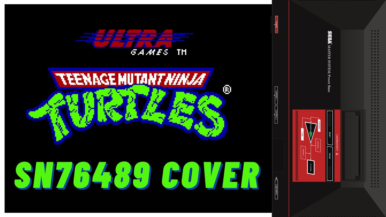 Teenage Mutant Ninja Turtles' title theme, but it's on the Master ...