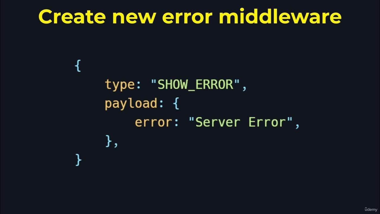 Exercise for Middleware - Redux - YouTube