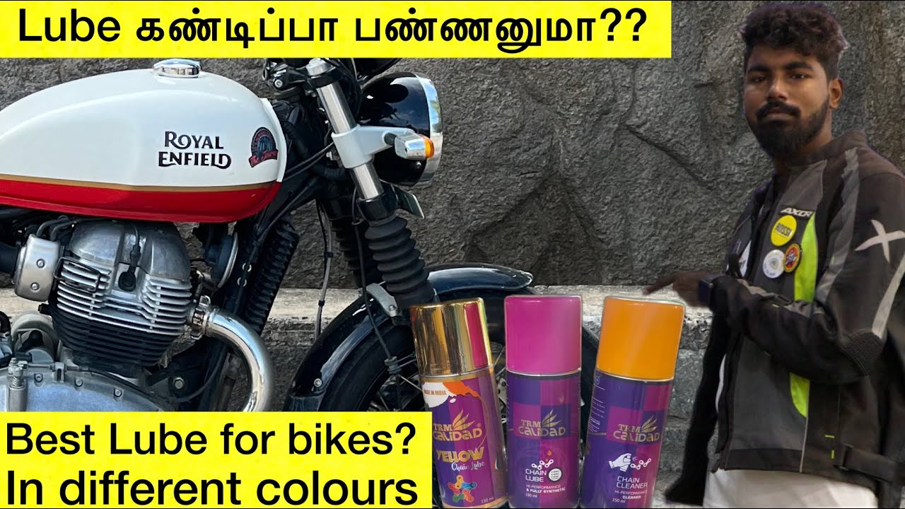 How to use Chain Lube | TRM Calidad | Tn07 14 Vlogs | #tamil #chainlube ...
