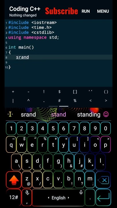 Random ID Generator in C++ 🔥 rand() & srand() Use #shorts #cpp - YouTube