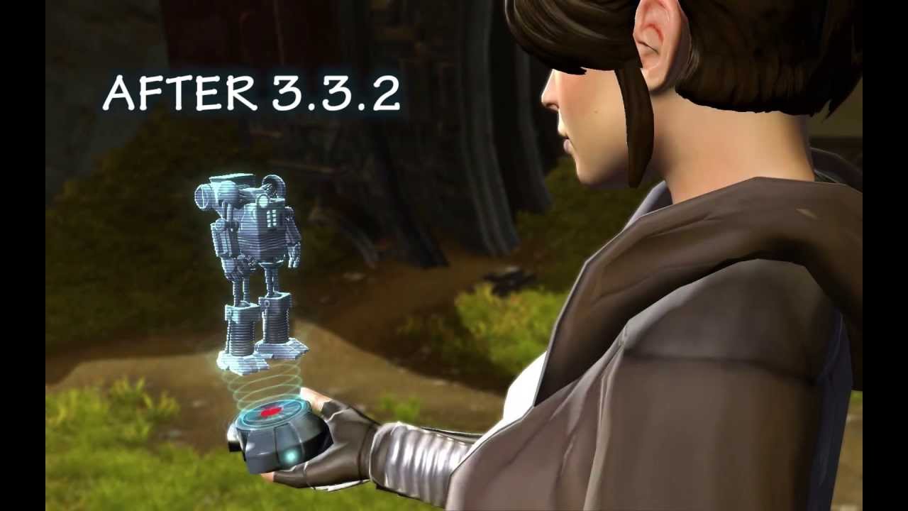 Holocommunicator Strobe Effects - SWTOR Patch 3.3.2 - YouTube