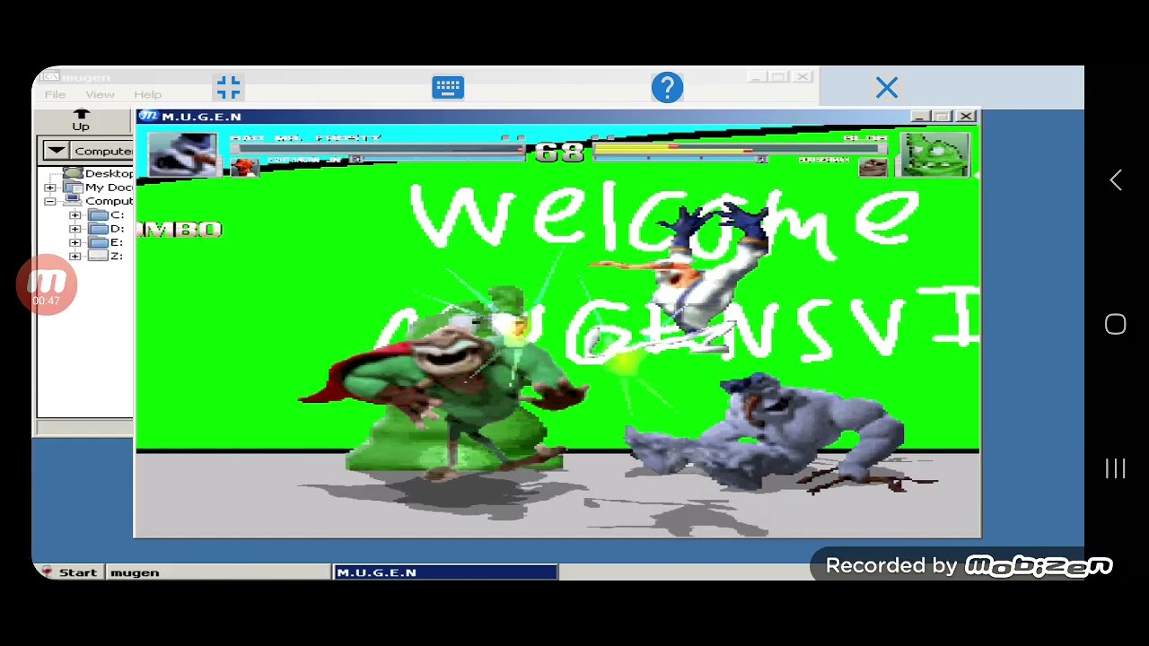 LDM1978 MUGEN: Bad Mr. Frosty and Earthworm Jim vs Blob and Boogerman ...