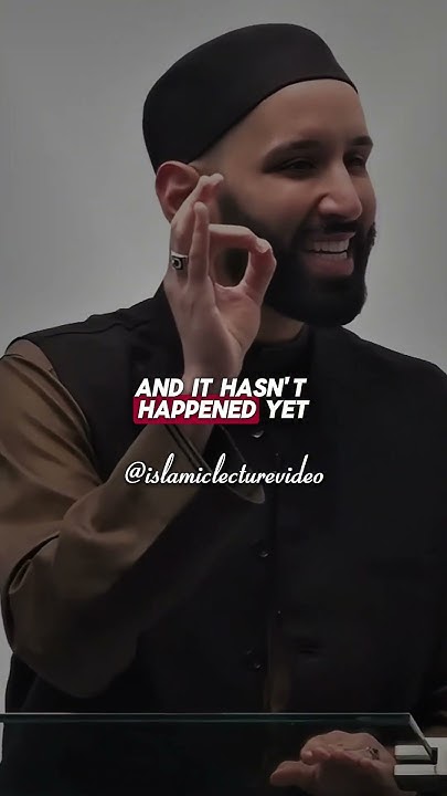 Racing Against Time: Finding Peace - Omar Suleiman | Islamic Lectures - YouTube