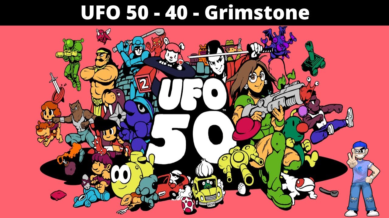 UFO 50 - 40 - Grimstone Walkthrough/Gameplay - YouTube