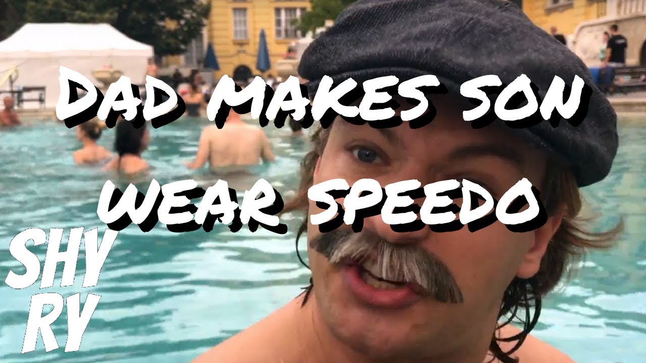 Dad Makes Son Wear Speedo - YouTube