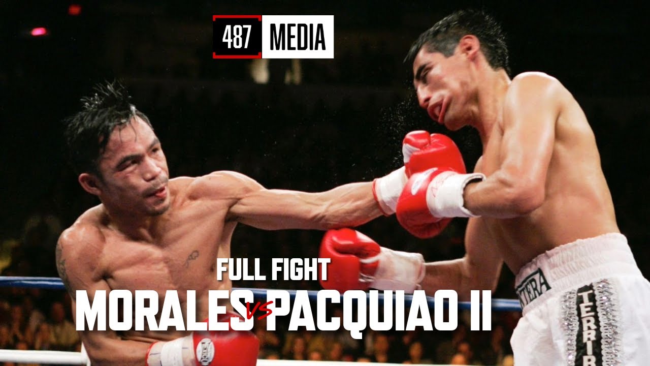 Erik Morales vs Manny Pacquiao II - FULL FIGHT at The Thomas & Mack Center, Las Vegas 21/1/2006 ...