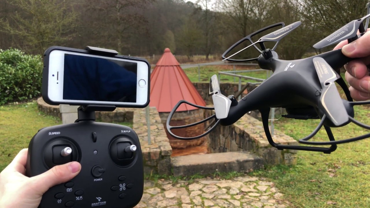 Snaptain SP 650 Drohne - Test, Footage (Foto + Video) Live Bild und ...