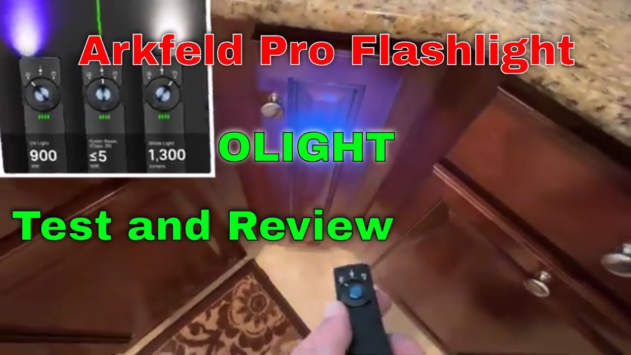 Arkfeld Pro Flat EDC 3 in 1 Flashlight - YouTube