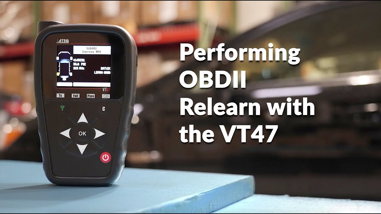 ATEQ VT47 OBDII Relearn - YouTube