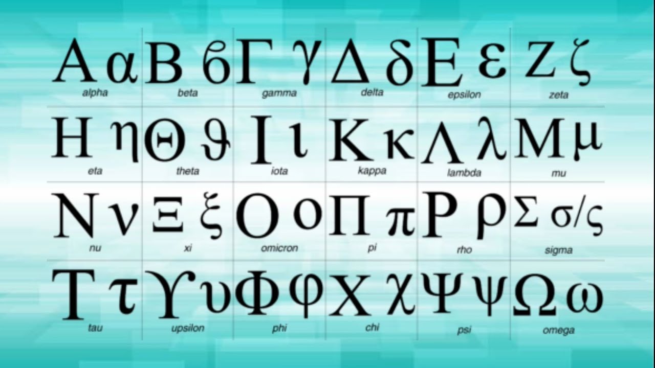 The Greek Alphabet with Ammon U 💜🏛️ - YouTube