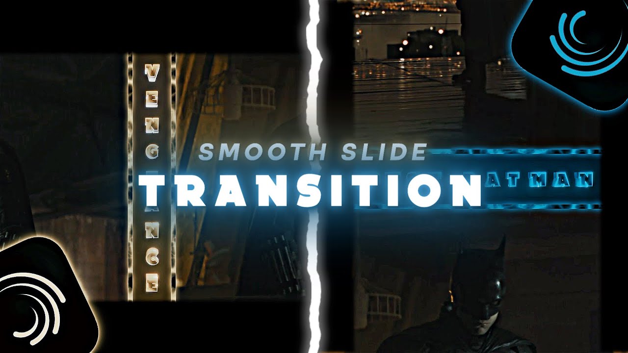 SMOOTH Slide Transition TUTORIAL | Alight Motion TUTORIAL (+Preset ...