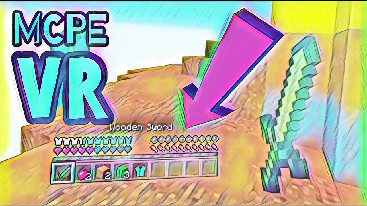 Minecraft PE Gear VR Edition Review & Gameplay // 1.0 Virtual Reality ...