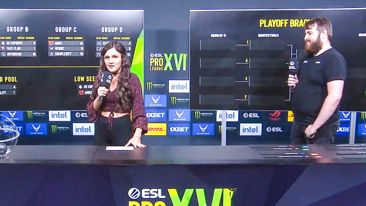 ESL Pro League S16 PLAYOFFS DRAW with Heccu | CSGO - YouTube