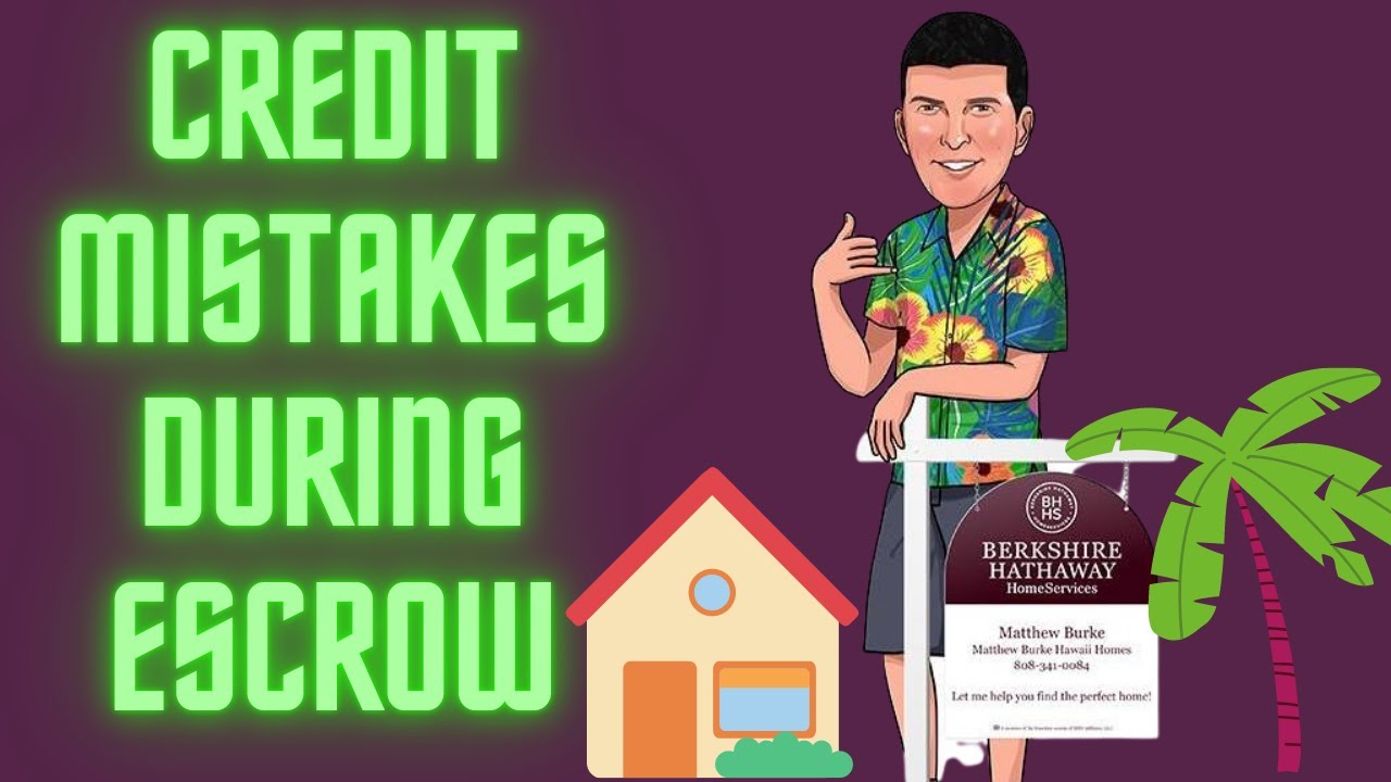 Don't do this when in Escrow. update 2020 - YouTube