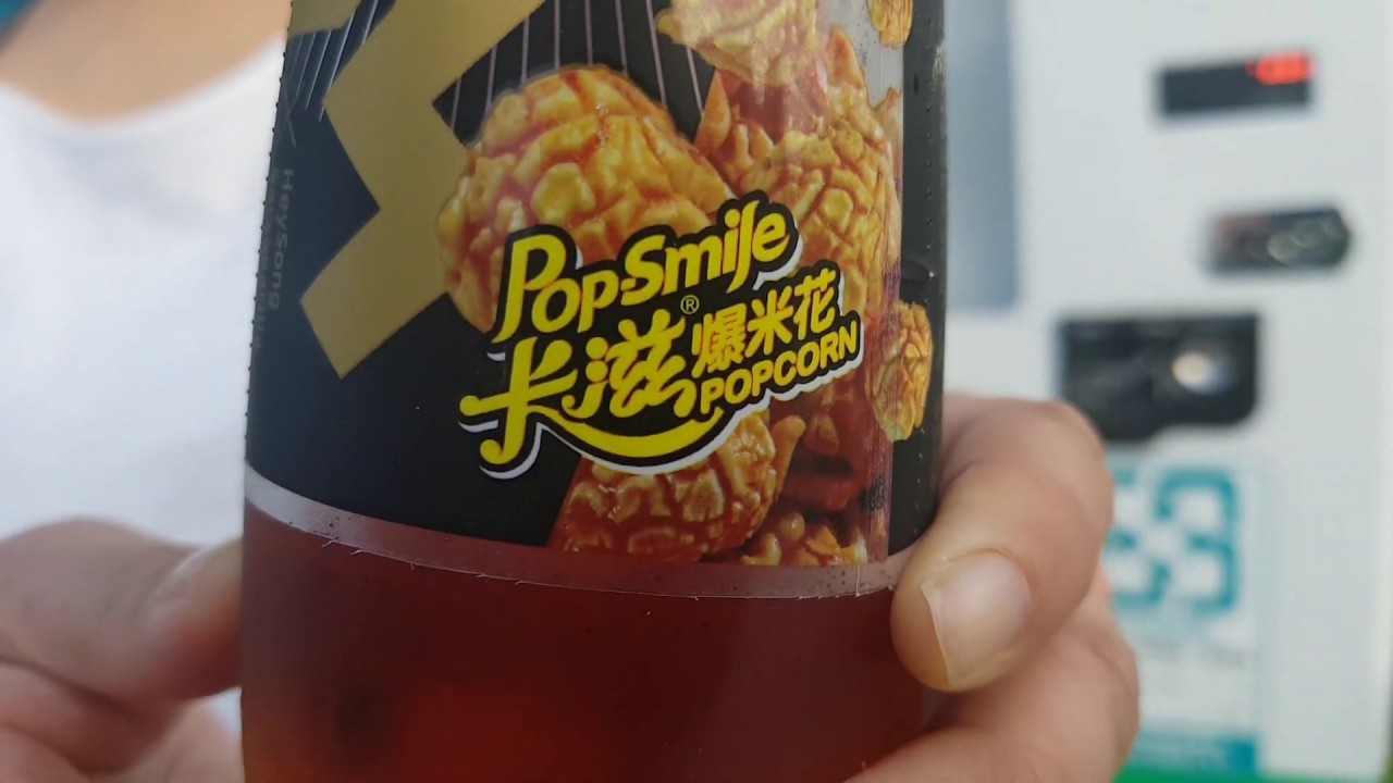 Popcorn Soda!? Refri sabor pipoca!? | Traveler Ni - YouTube