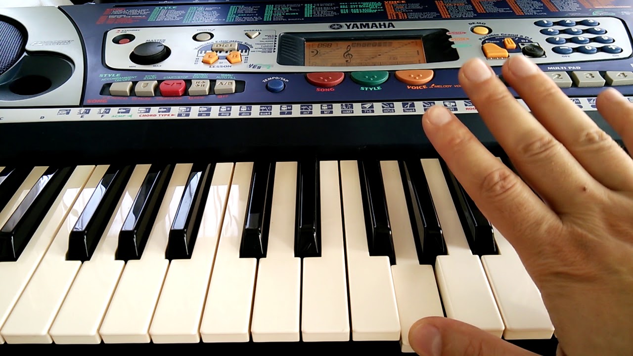 Yamaha PSR 260. Звуки, голоса и тоны. Часть 5. - YouTube