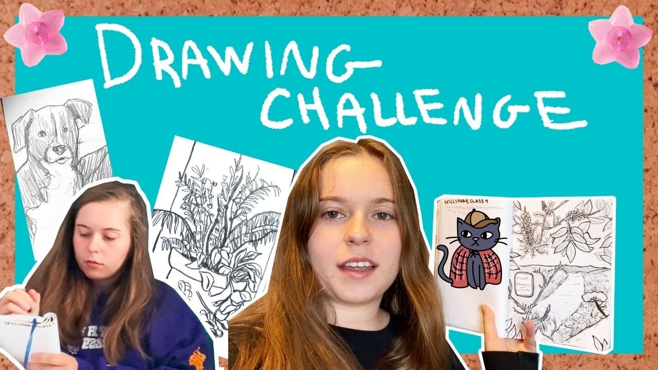 I Tried Drawing 1 Hour Every Day for 1 Week! Did I improve? Should you ...