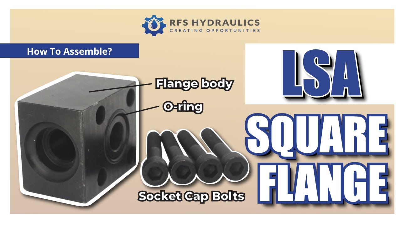 [LSA Square Flange] How to assemble? - YouTube