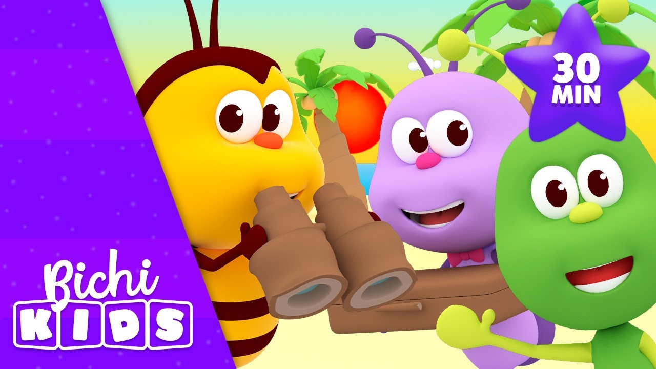 ¡Mix de Canciones Divertidas de Bichikids!🦋 BICHIKIDS 🐞 MIX 🌈 DIBUJOS ...