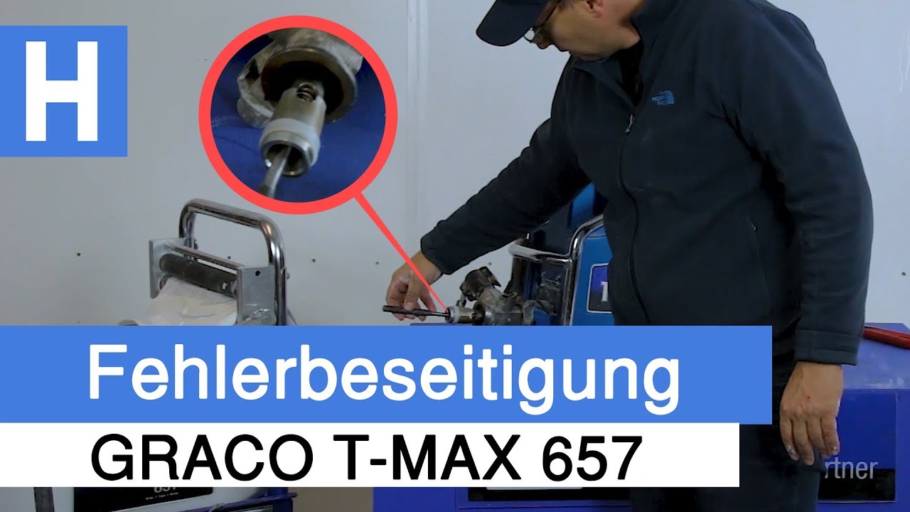 Graco T-Max 657 Fehlerbeseitigung - Einfach und schnelle Reparatur ...