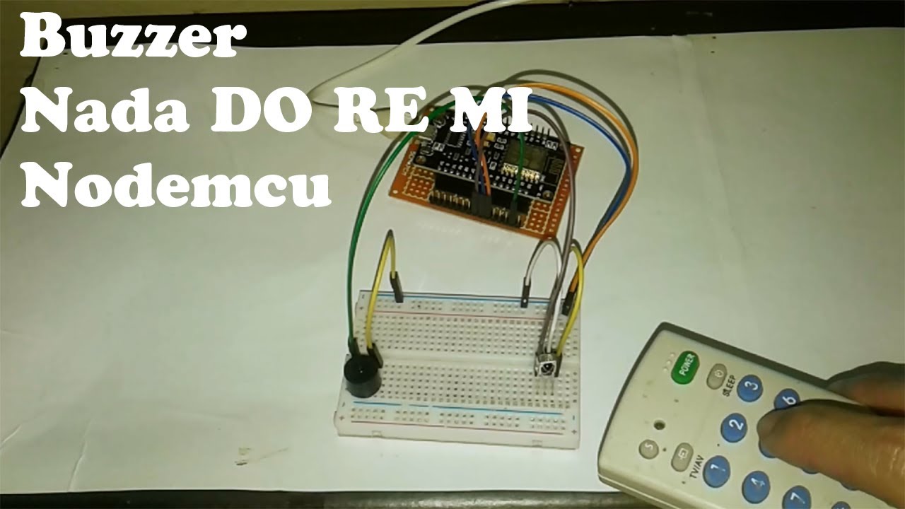Buzzer Tone Keyboard Nodemcu - YouTube