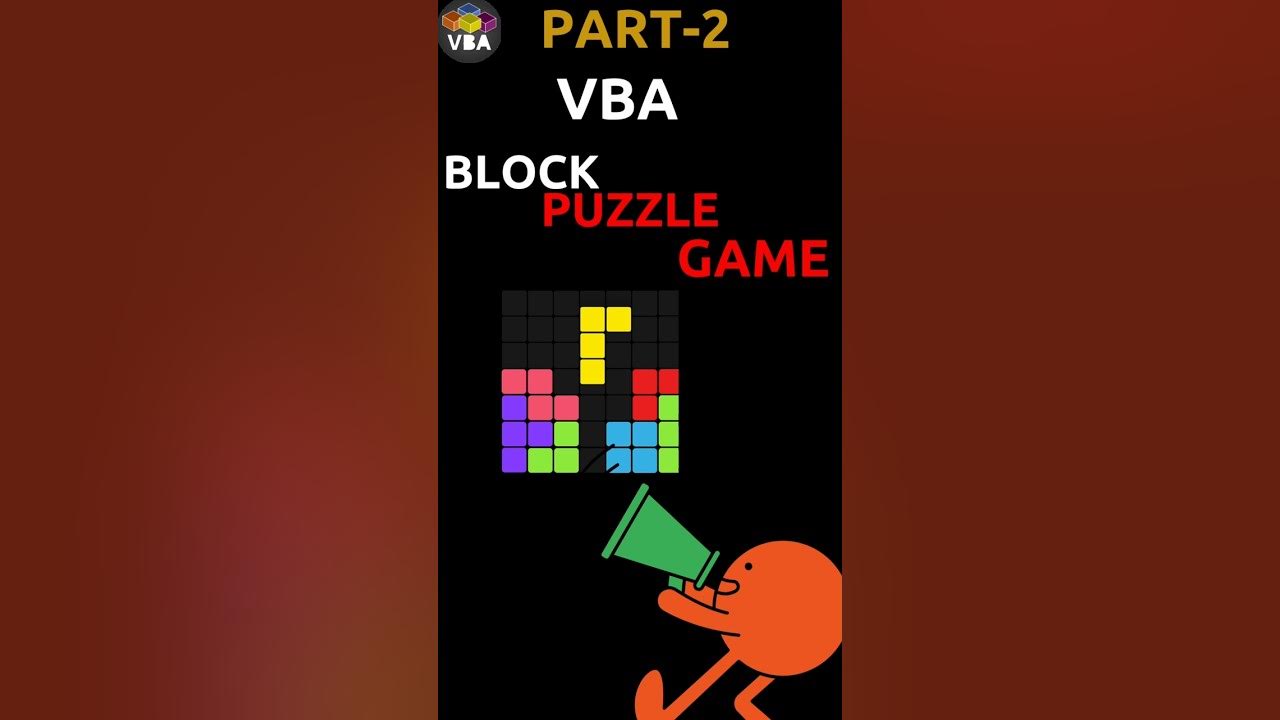 Excel VBA Block Puzzle Game - Part 2: Setting Up the Game 🎮 #shorts # ...