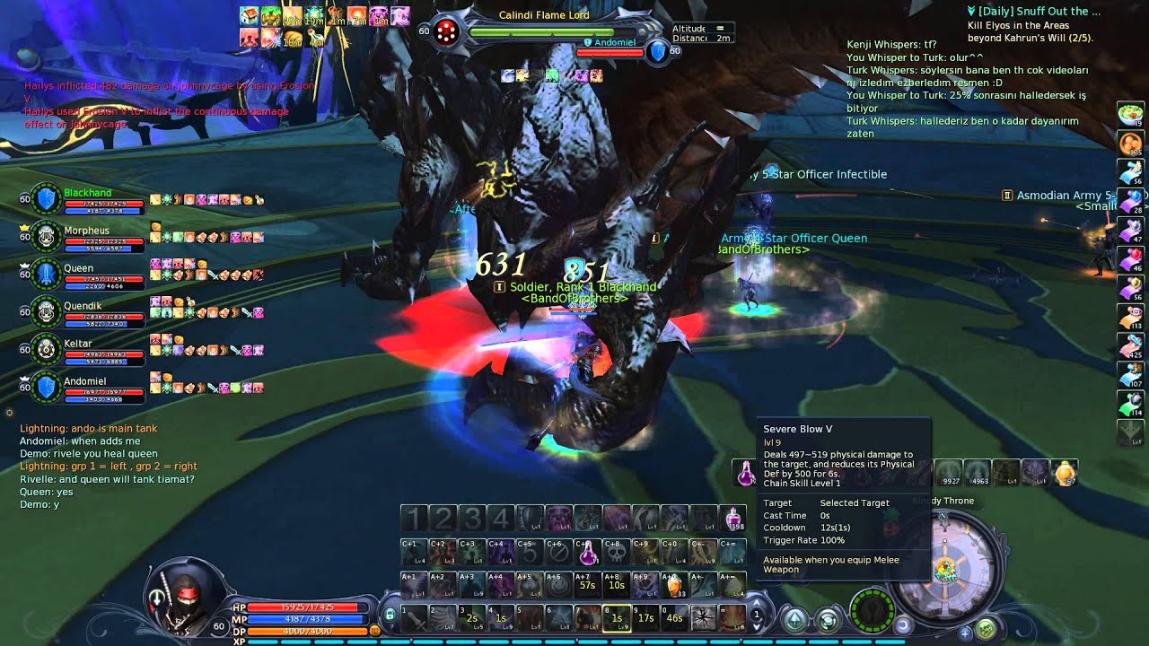 Aion 3.5 - Tiamat Hideout Part 1 by Blackhand Templar Guide Nexus ...