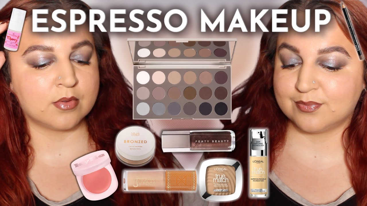 ESPRESSO MAKEUP TUTORIAL | TIK TOK TREND | LIZZIE DEMETRIOU - YouTube