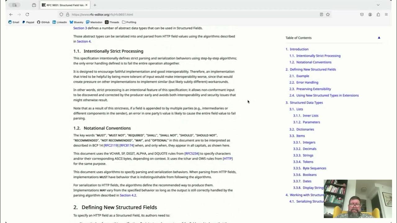 RFC 9651, Structured Field Values for HTTP - YouTube