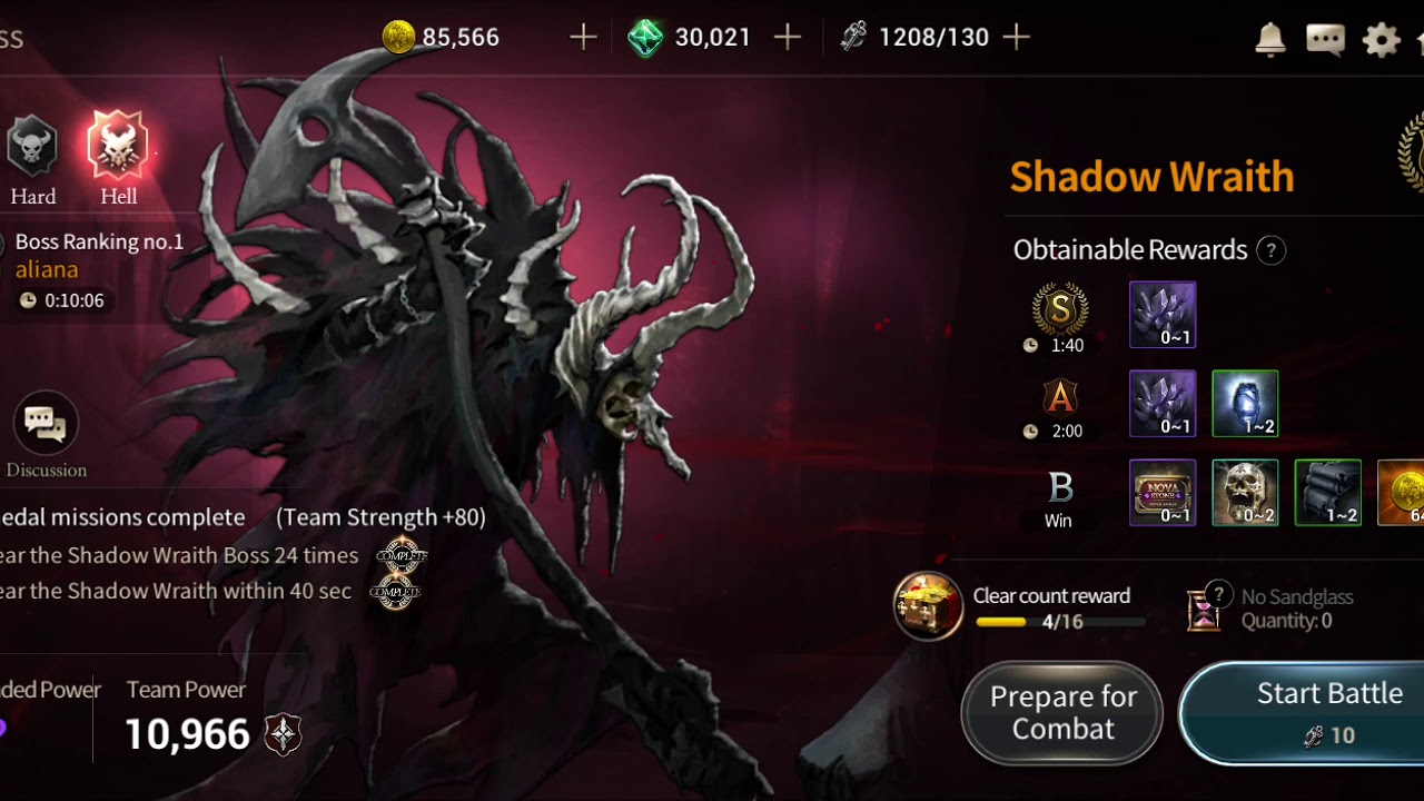 Hundred Souls - Hell Shadow Wraith - YouTube