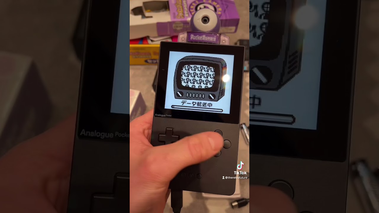 Analogue Pocket GameBoy Printer + Camera #Shorts - YouTube
