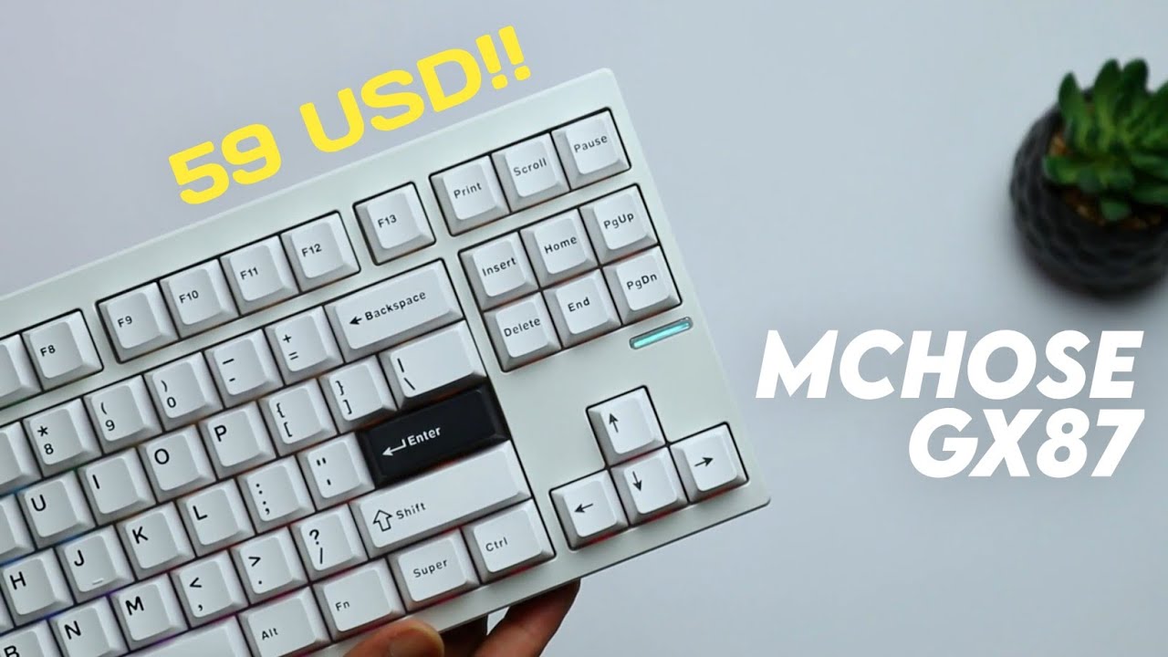 Mchose GX87 Ultra - First Impression and Unboxing [English] - YouTube