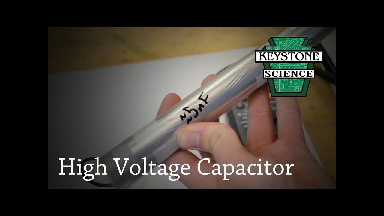 How to make a High voltage Capacitor - YouTube