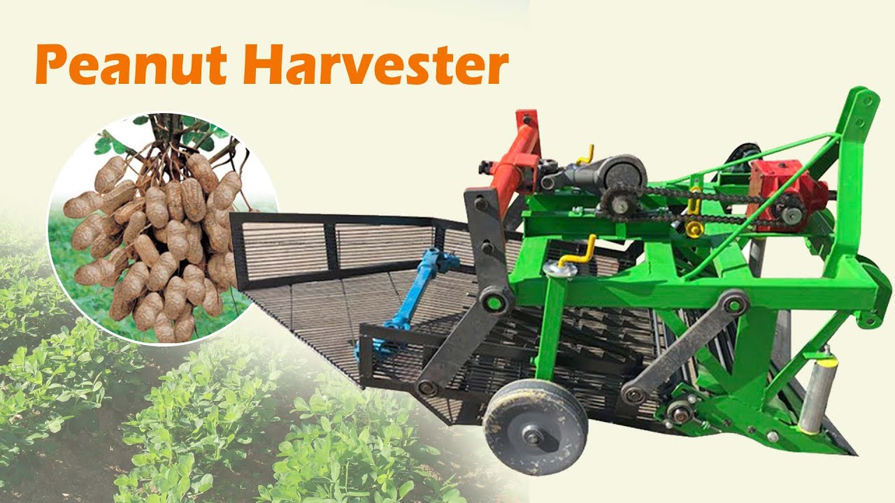 Peanut Harvester | High Quality Groundnut Harvester | Peanut Harvesting ...