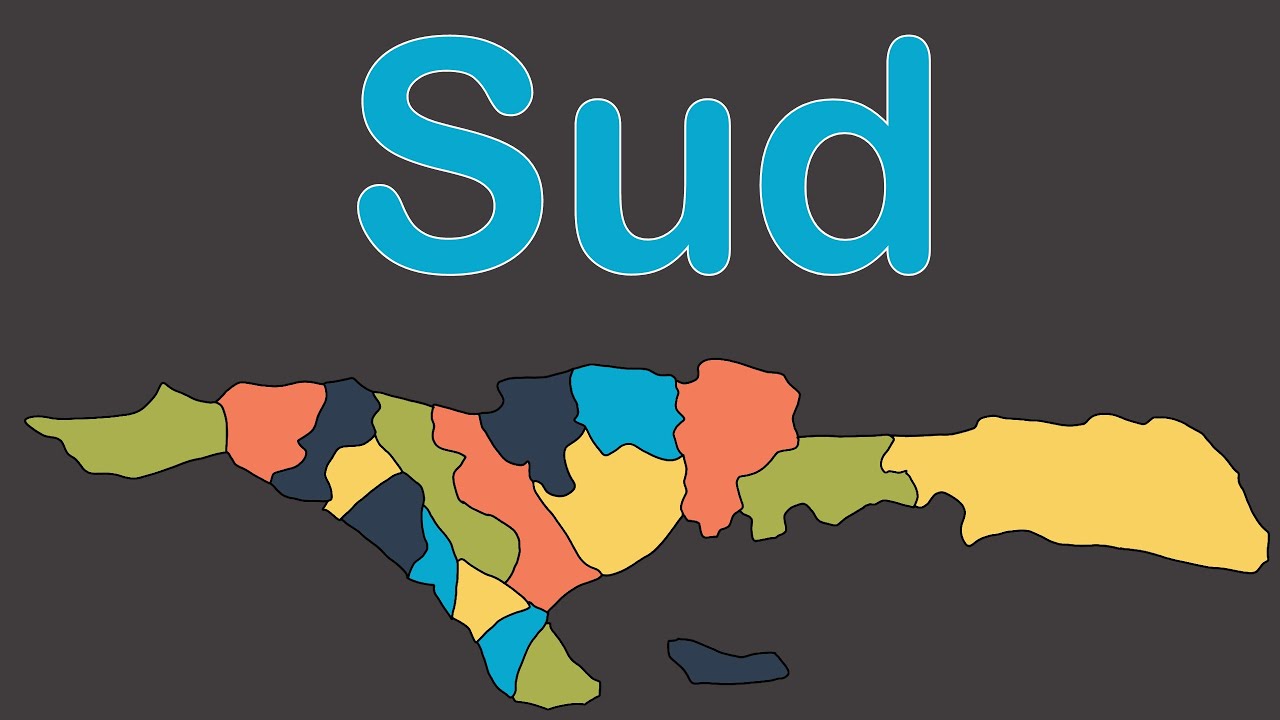 Sud Geography | 18 Districts Of Sud - YouTube