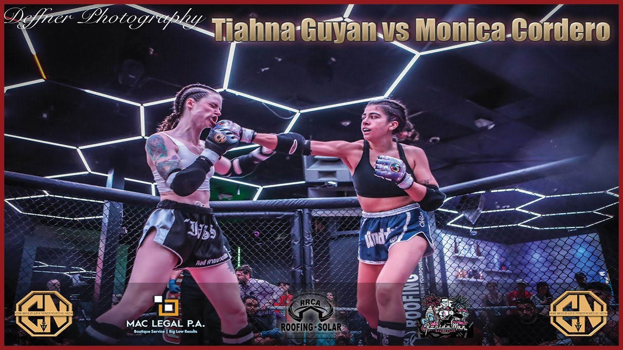 Combat Night 151 - Broward - Tiahna Guyan vs Monica Cordero - YouTube