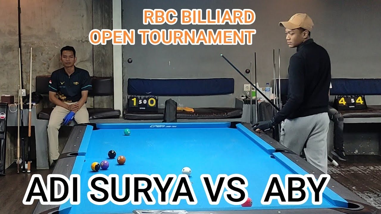 ADI SURYA VS ABY: BIG MATCH RBC BILLIARD TOURNAMENT - YouTube