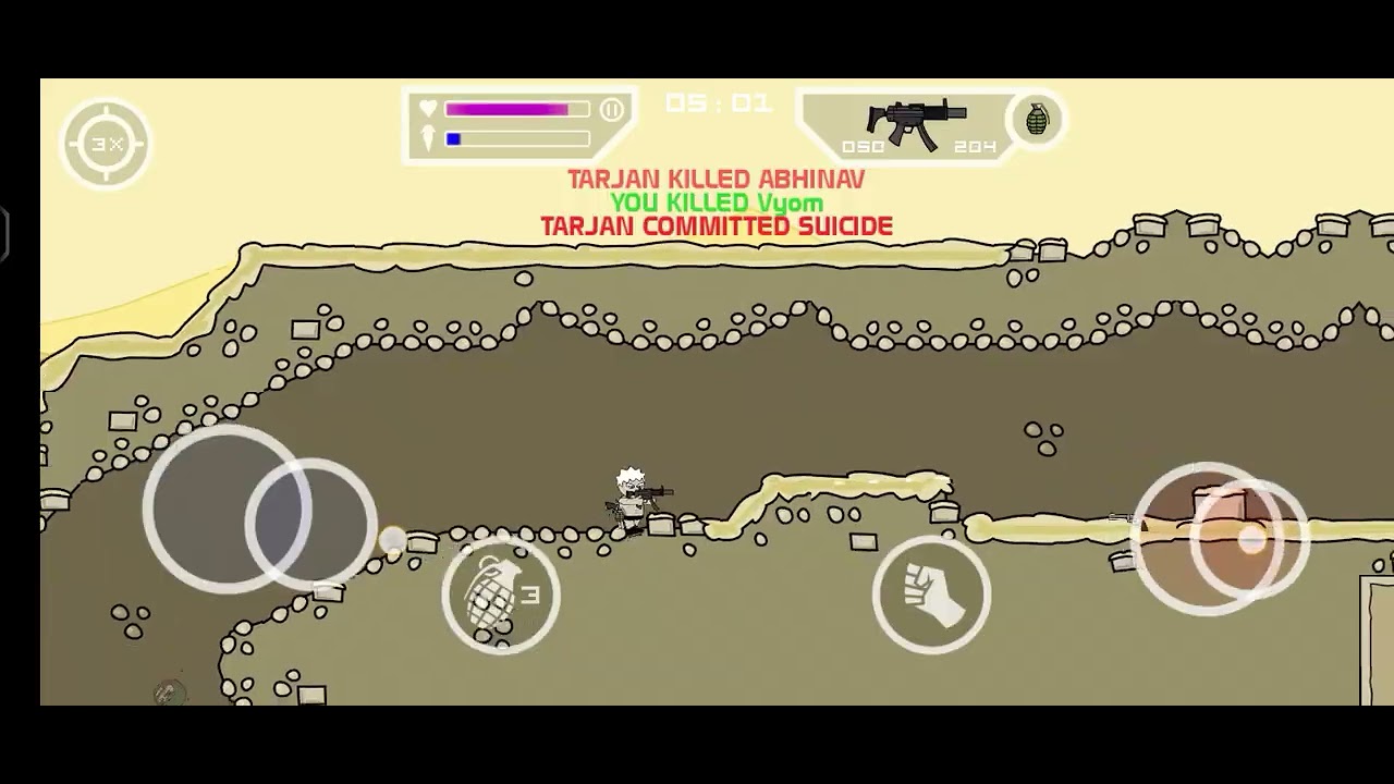 Mini Militia Game with friends old version | Game4fun | - YouTube