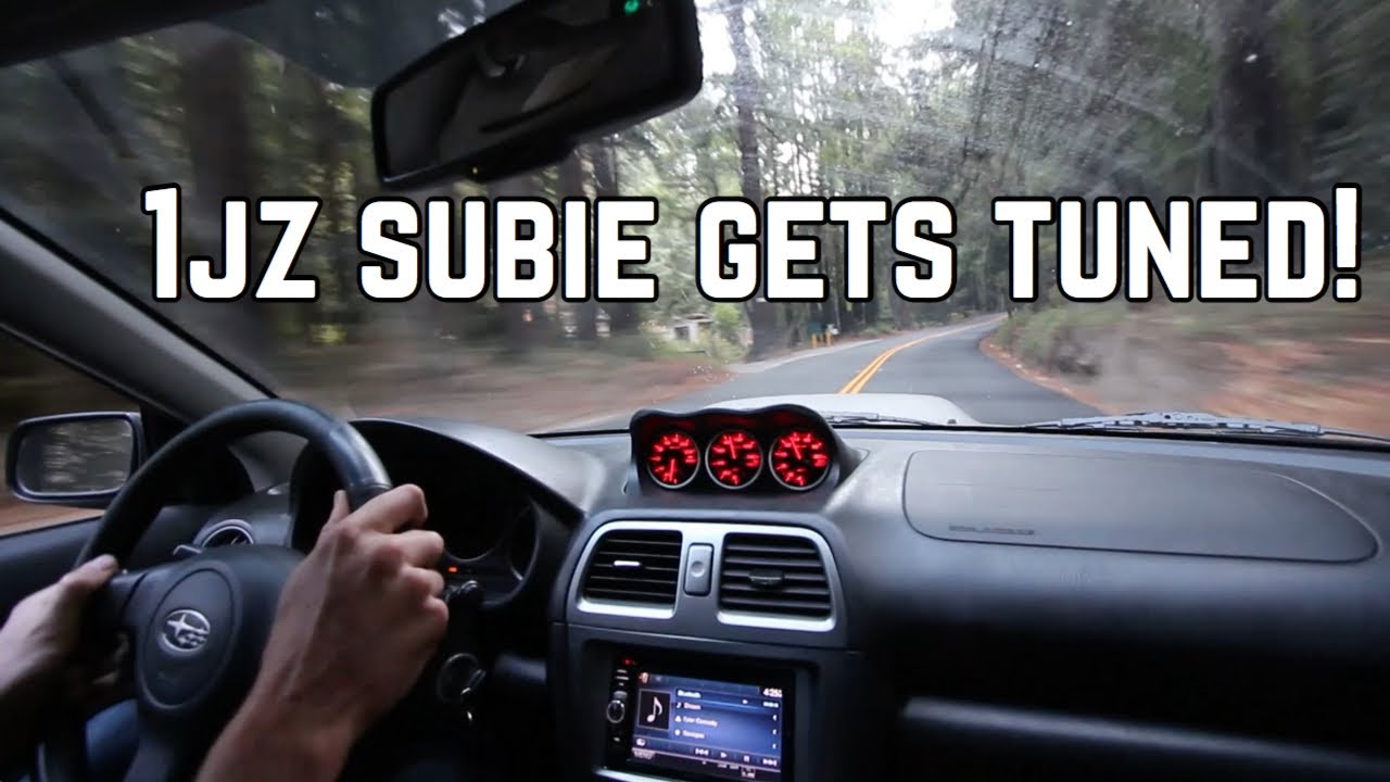 1JZ SWAPPED WRX GETS TUNED AND WE SENT IT! - YouTube