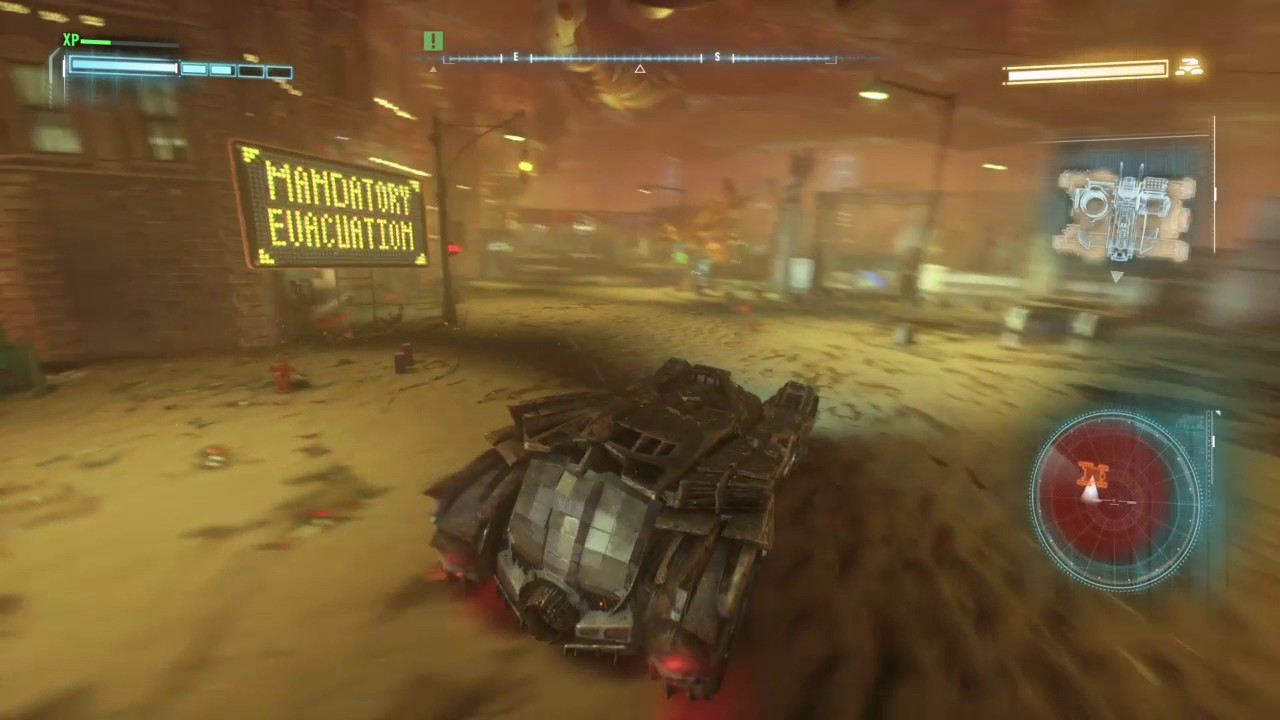 BATMAN™: ARKHAM KNIGHT Cloudburst Tank Destroyed - YouTube